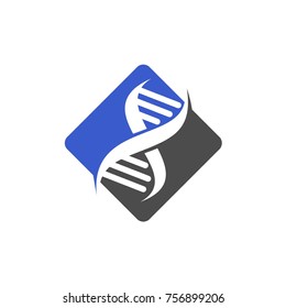 Abstract Helix Logo Element Stock Vector (Royalty Free) 756899206 ...
