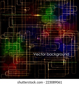 Abstract High Technology Computer Business Vector Stock Vector (Royalty ...