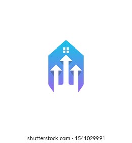 Vector Graduate Hat Arrow Logo Combination Stock Vector (Royalty Free ...