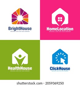 3,617 4 House Logo Images, Stock Photos & Vectors | Shutterstock