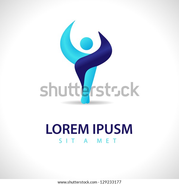 Abstract Human Symbol Success Celebration Achievement Stock Vector ... Abstract Human Symbol Success Celebration Achievement Stock Vector ...