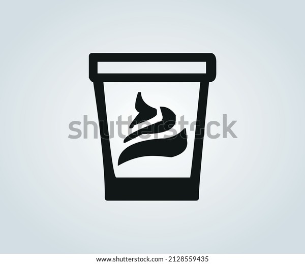Abstract Ice Cream Drawing Illustration Stock Vector (Royalty Free ...