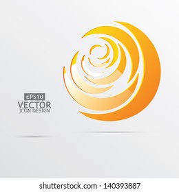 Abstract Icon Design Stock Vector (Royalty Free) 140393887 | Shutterstock