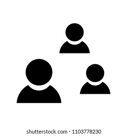 Abstract Icon Person People Icon Vector Stock Vector (Royalty Free ...