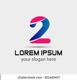 Vector Sign Logo Number 2: เวกเตอร์สต็อก (ปลอดค่าลิขสิทธิ์) 498663328 ...