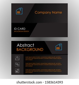 Abstract Identity Card Background Modern Layout: เวกเตอร์สต็อก (ปลอดค่า ...