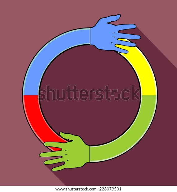 Abstract Illustration Color Chart Stock Vector (Royalty Free) 228079501 ...