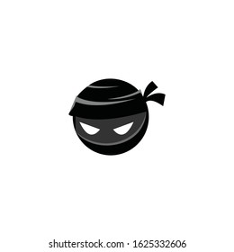 Ninja Face Sign Logo Symbol Icon Stock Vector (Royalty Free) 239489818