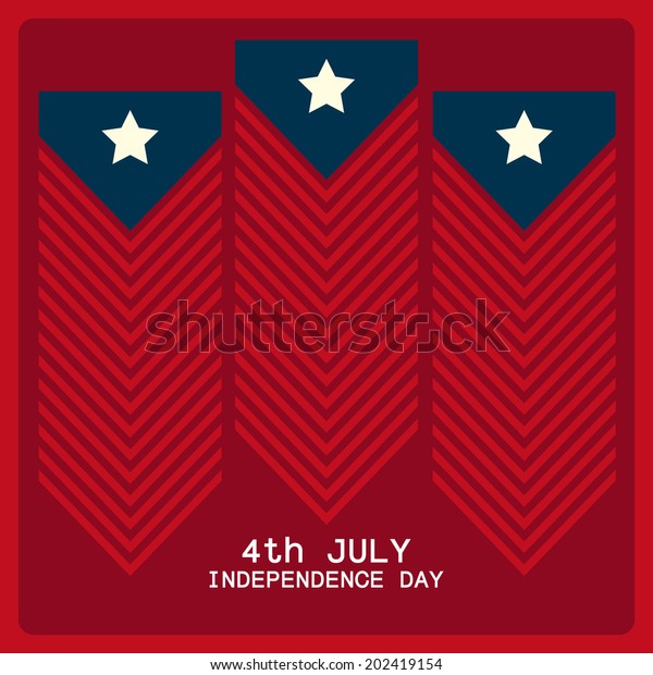 Abstract Independence Day Background Special Objects: vector de stock ...