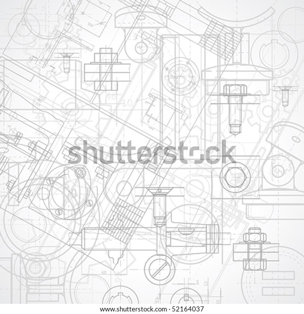 Abstract Industrial Background Vector Illustration Stock Vector ...