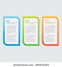 Abstract Infographic Chart 3 Tabs Can Stock Vector (Royalty Free ...