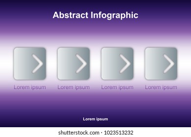 Abstract Infographic Purple Background Graphic Design Stock Vector ...