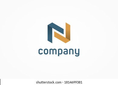 424 Double n logo Images, Stock Photos & Vectors | Shutterstock