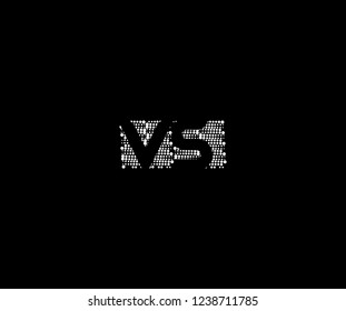 Abstract Initial Xz Letter Silhouette Square Stock Vector (Royalty Free ...