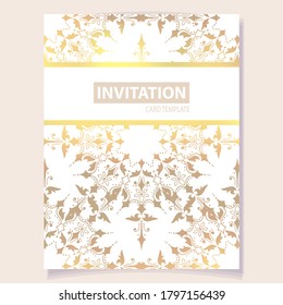 Abstract Invitation Background Design Your Text Stock Vector (Royalty ...