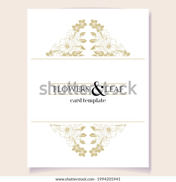 Abstract Invitation Background Design Your Text Stock Vector (Royalty ...
