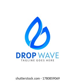 Abstract Letter B Drop Wave Logos Stock Vector (Royalty Free) 1780859069 | Shutterstock