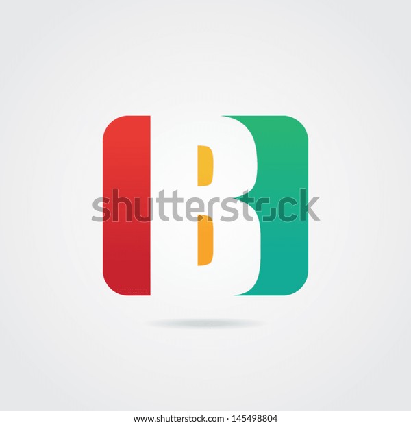 Abstract Letter B Icon Stock Vector (Royalty Free) 145498804 | Shutterstock