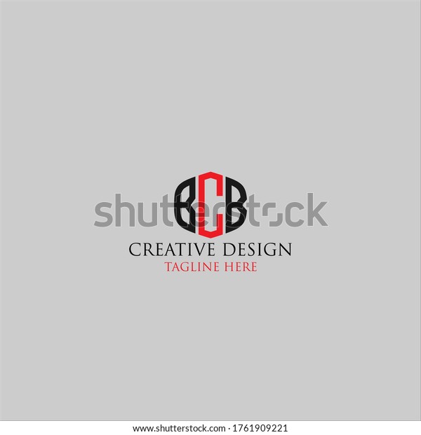 Abstract Letter Bcb Logo Design Template Stock Vector (Royalty Free ...
