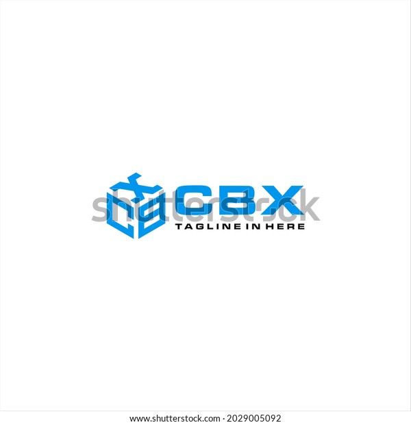 Abstract Letter Cb Cbx Logo Design Stock Vector (Royalty Free ...