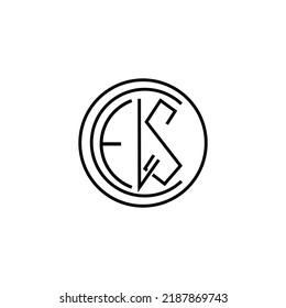Abstract Letter Celso Cels Els Logotype Stock Vector (Royalty Free ...