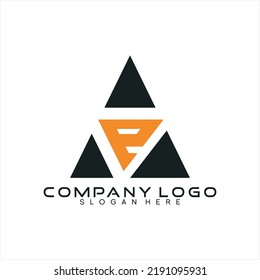 Abstract Letter E Design Logo Vector Stock Vector (Royalty Free ...