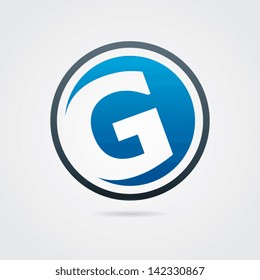 Abstract Letter G Icon Stock Vector (Royalty Free) 142330867 | Shutterstock