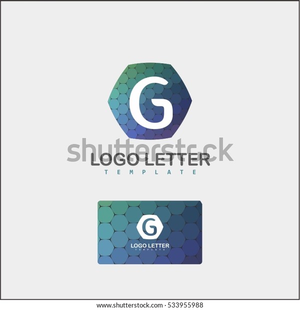 Abstract Letter G Logo Design Template Stock Vector (Royalty Free ...