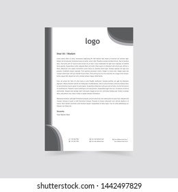 Abstract Letter Head Templates Your Business Stock Vector (Royalty Free ...