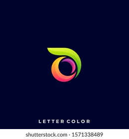 Abstract Letter Illustration Vector Design Template Stock Vector ...