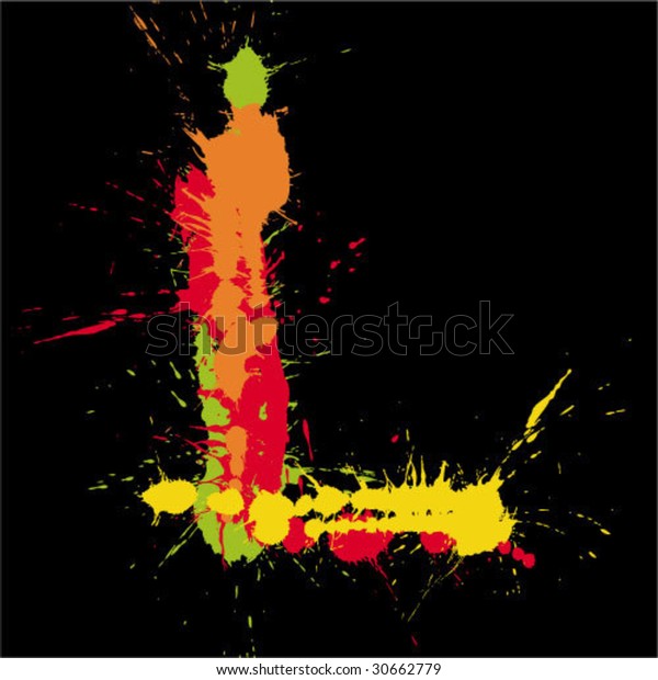 Abstract Letter L Stock Vector (Royalty Free) 30662779 | Shutterstock