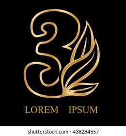 Abstract Letter G Logo Designgold Beauty Stock Vector (Royalty Free ...