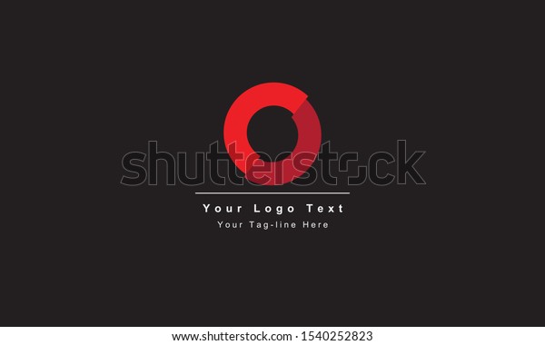 Abstract Letter O Logo Design Creativepremium Stock Vector (Royalty ...