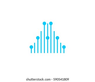 Abstract Letter Template Tech Logo Icon Stock Vector (Royalty Free ...