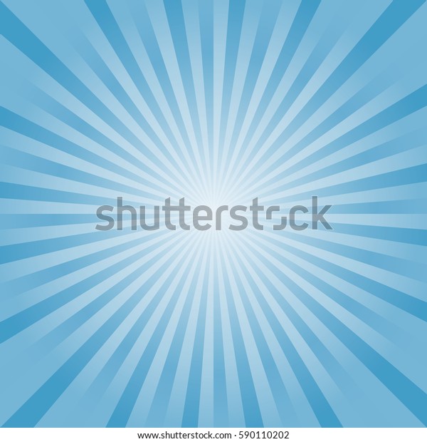 Abstract Light Blue Rays Background Vector Stock Vector (Royalty Free ...