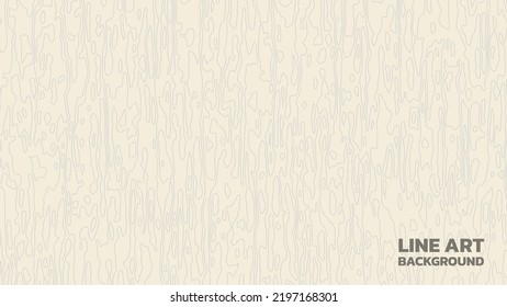 Abstract Line Art Background Vector Illustration Stock Vector (Royalty ...