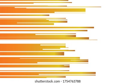 Orange Horizontal Line Pattern Stock Vector (Royalty Free) 683849677