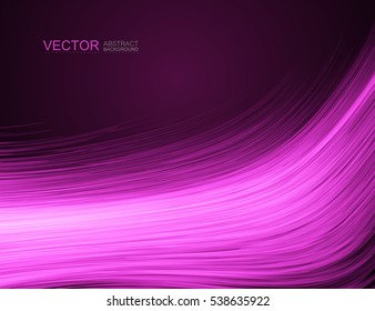 Abstract Curve Smooth Silk Texture Vector Stock Vector (Royalty Free ...