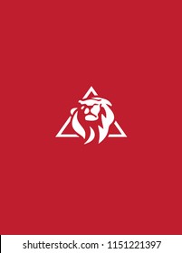 Abstract Lion Logo Stock Vector (Royalty Free) 1151221397 | Shutterstock