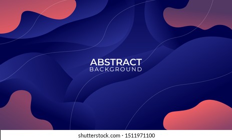 Abstract Liquid Gradient Background Design Stock Vector (Royalty Free ...