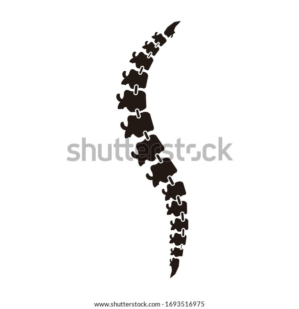 Abstract Logo Design About Spine Perfect Stock Vector (Royalty Free ...