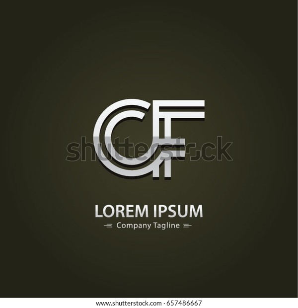 Abstract Logo Design Combinations Letter C: vetor stock (livre de ...
