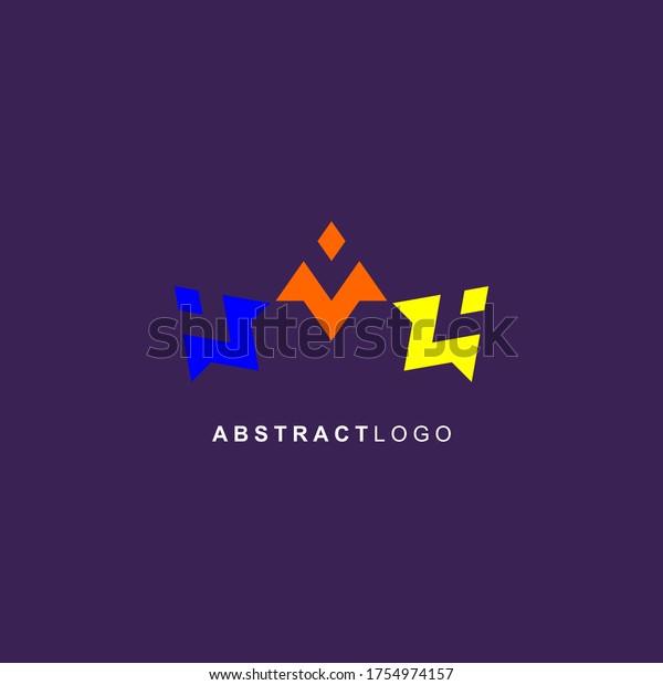 Abstract Logo Design Lines Logo Group Stock Vector (Royalty Free ...