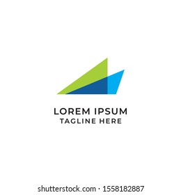 Abstract Arrow Vector Logo Template Concept Stock Vector (Royalty Free ...