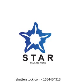 Water Star Logo Symbol Icon Template: เวกเตอร์สต็อก (ปลอดค่าลิขสิทธิ์ ...
