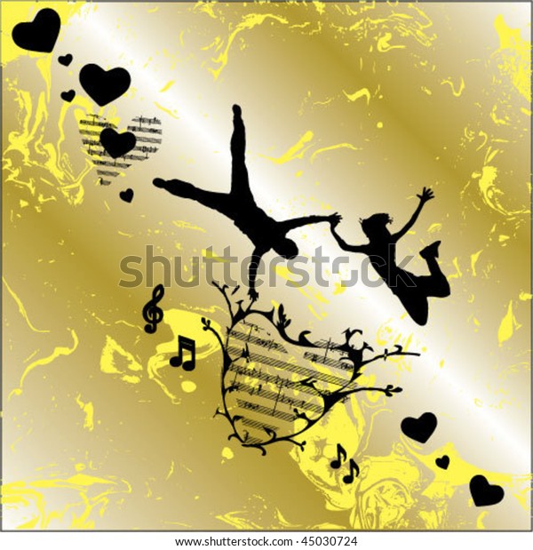Abstract Love Vector Background Stock Vector (Royalty Free) 45030724 ...