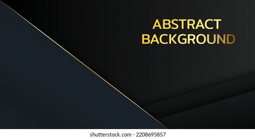 Abstract Luxury Gray Black Template Design Stock Vector (Royalty Free ...