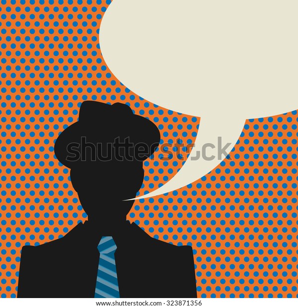 Abstract Mafia Gangster Background Vector Illustration Stock Vector ...