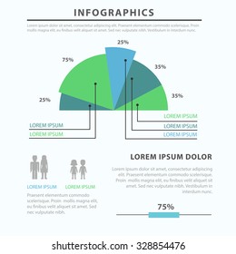 Abstract Marketing World Map Flat Style: vector de stock (libre de ...