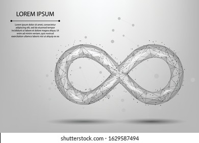 Point de forme du symbole d'infini, : image vectorielle de stock (libre ...